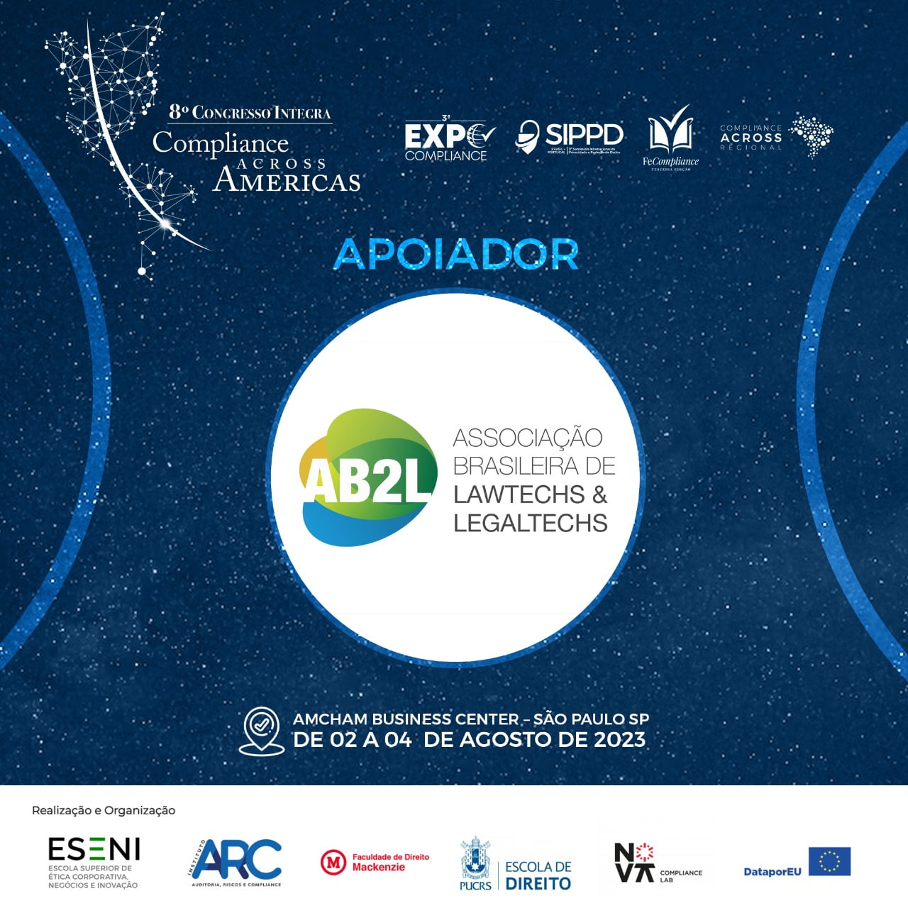 8º Congresso Compliance Across Americas - AB2L 8º Congresso Compliance Across Americas - AB2L